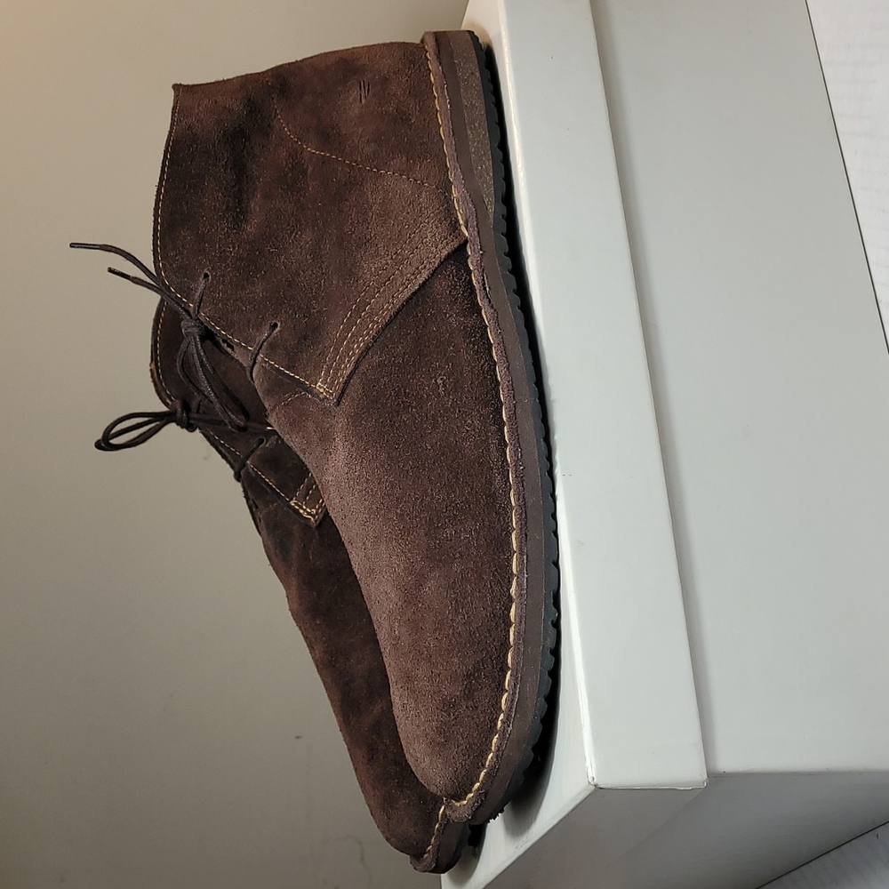 Timberland Chocolate Brown Suede Leather Chukka Boots… - Gem